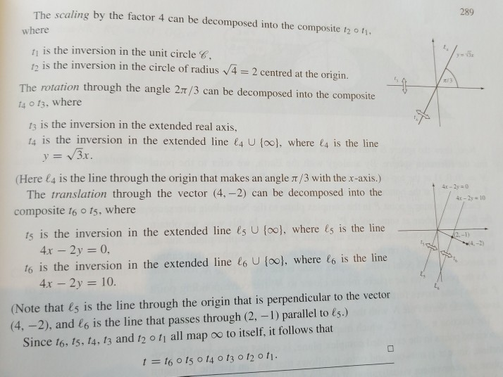 Solved Exercises 4. Let t be the extended linear function | Chegg.com