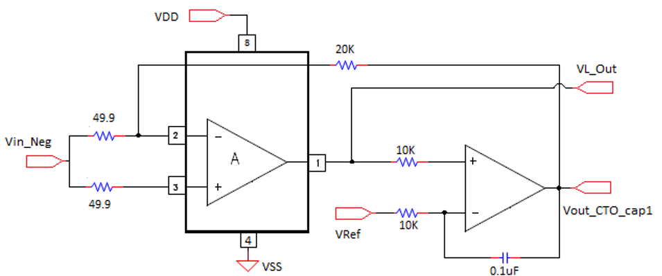 Solved This is a basic operational amplifier test circuit | Chegg.com