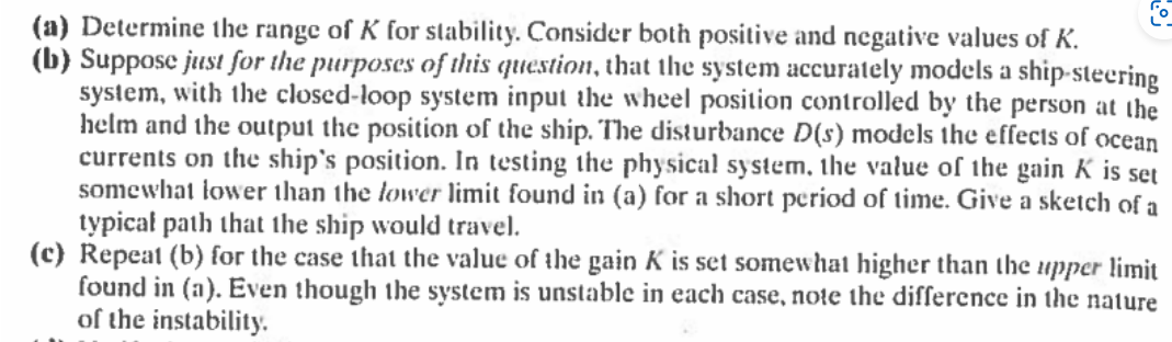 Solved 6014. Consider the system of Figure P6,14.(a) | Chegg.com