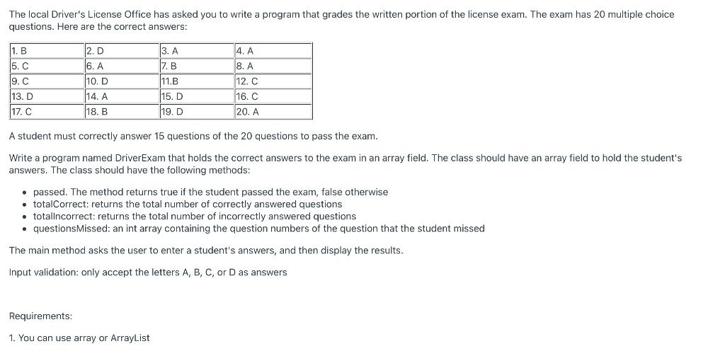 Solved IN java program and add comment for more undstandable | Chegg.com