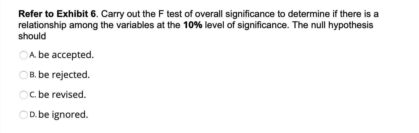 Solved Below you are given a partial computer output for a | Chegg.com