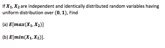 Solved If X1, X2 are independent and identically distributed | Chegg.com