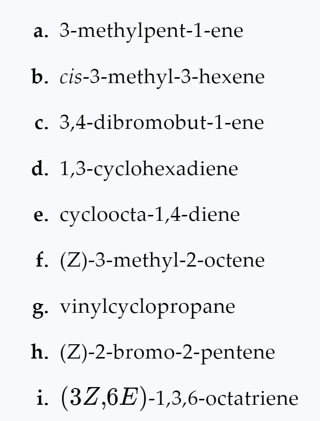 Solved 2. Draw a structure for each compound:Draw a | Chegg.com