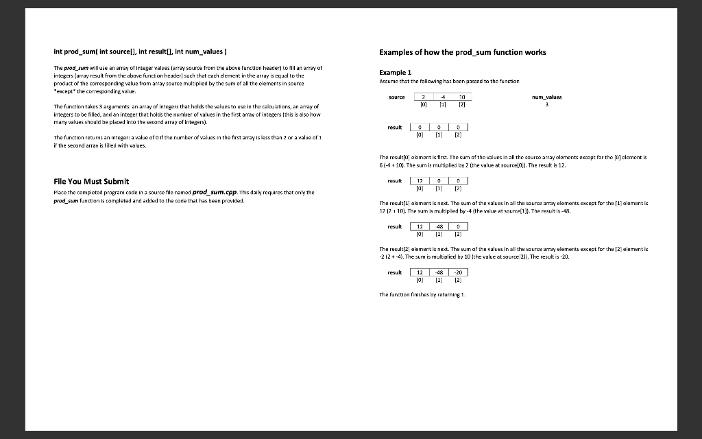 Solved Overview For this daily, write a function named | Chegg.com
