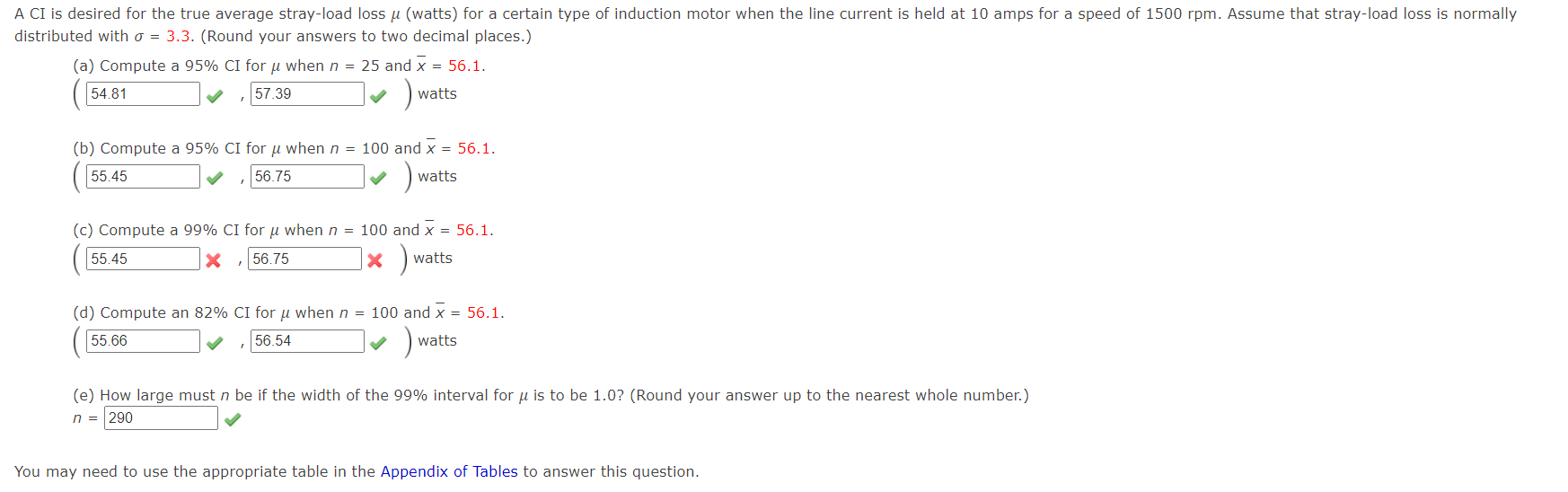 Solved distributed with σ=3.3. (Round your answers to two | Chegg.com
