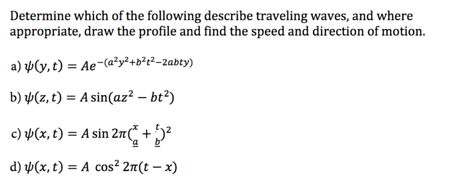 [Solved]: Determine which of the following describe travel