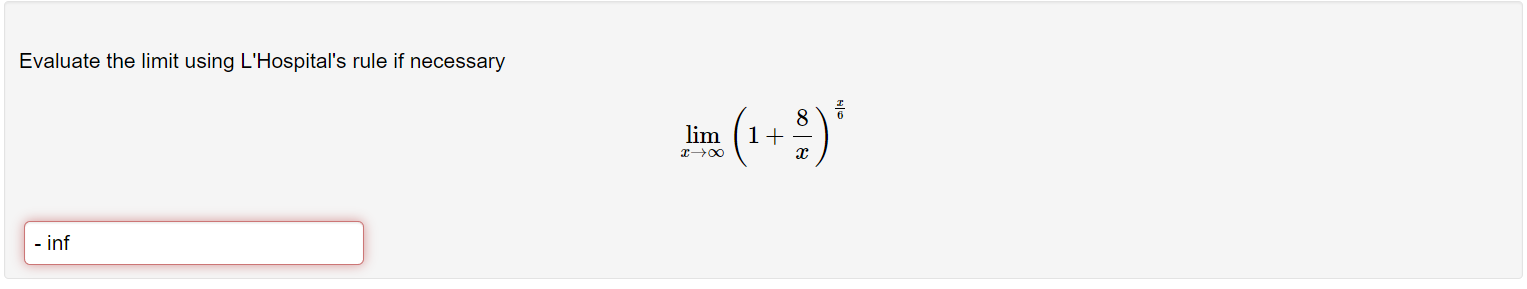 Solved Evaluate the limit using L'Hospital's rule if | Chegg.com