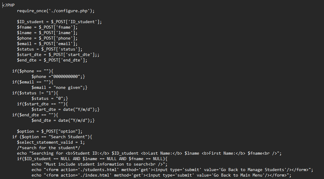 Solved I only need the HTML pages using PHP for Transaction | Chegg.com