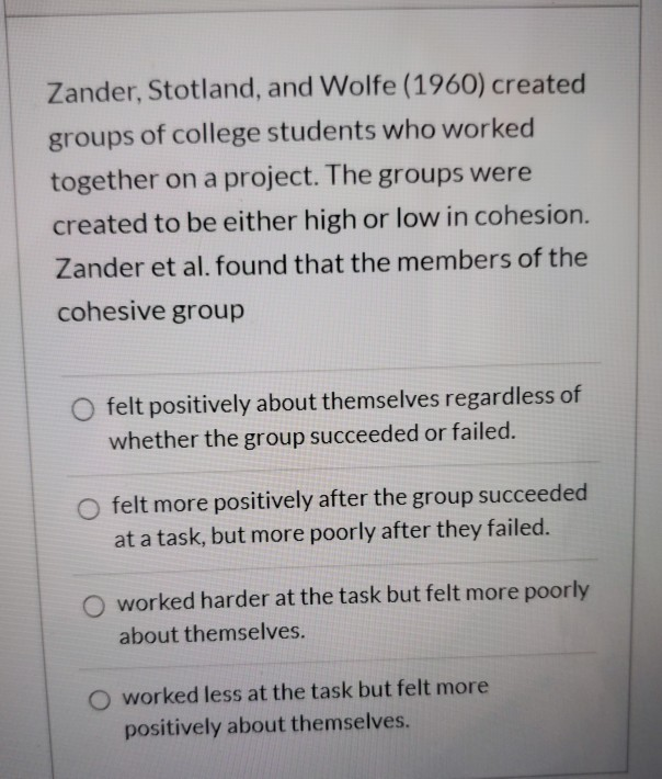 Solved A basic prediction of social categorization theory is | Chegg.com