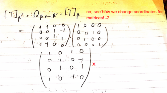 Solved Problem 5 Let T: M2x2 (R)- M2x2(R) be the transpose | Chegg.com