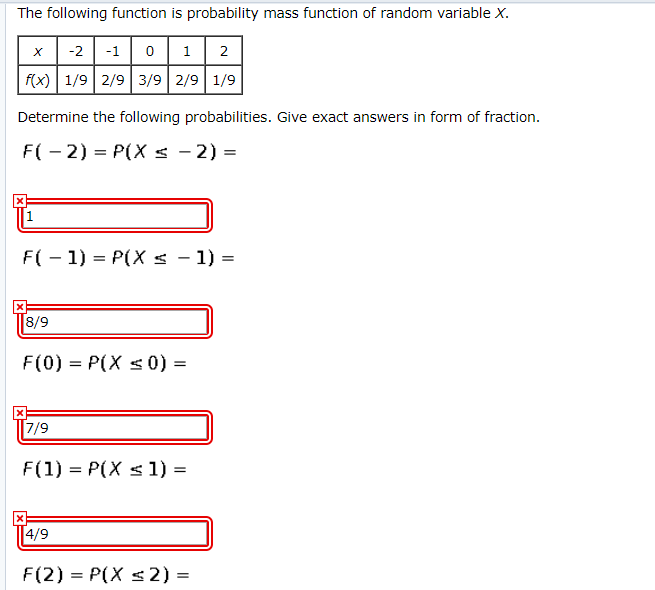 Solved The following function is probability mass function | Chegg.com