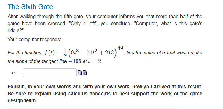 Solved After walking through the fifth gate, your computer | Chegg.com