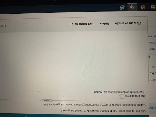 Solved ange: Use the "at least once" rule to find the | Chegg.com