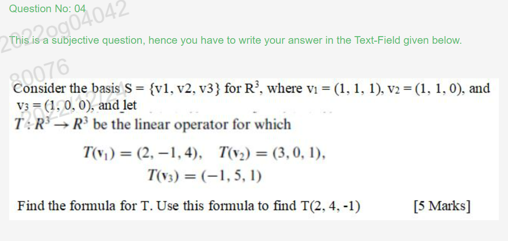 Solved This is a subjective question, hence you have to | Chegg.com