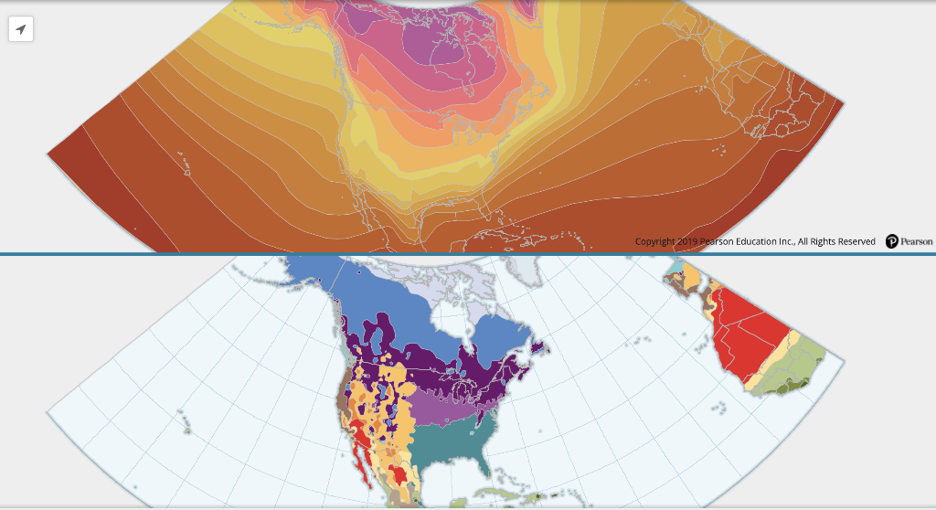 Solved Legend Global Mean Temperature, January A Degrees | Chegg.com