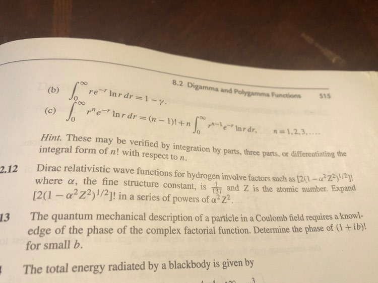 Solved (c) Show that (a)nuk = (a +nk. (dn. and polygamma fun | Chegg.com
