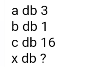 Solved Use 8086 emulator or TASM emulator to write an | Chegg.com