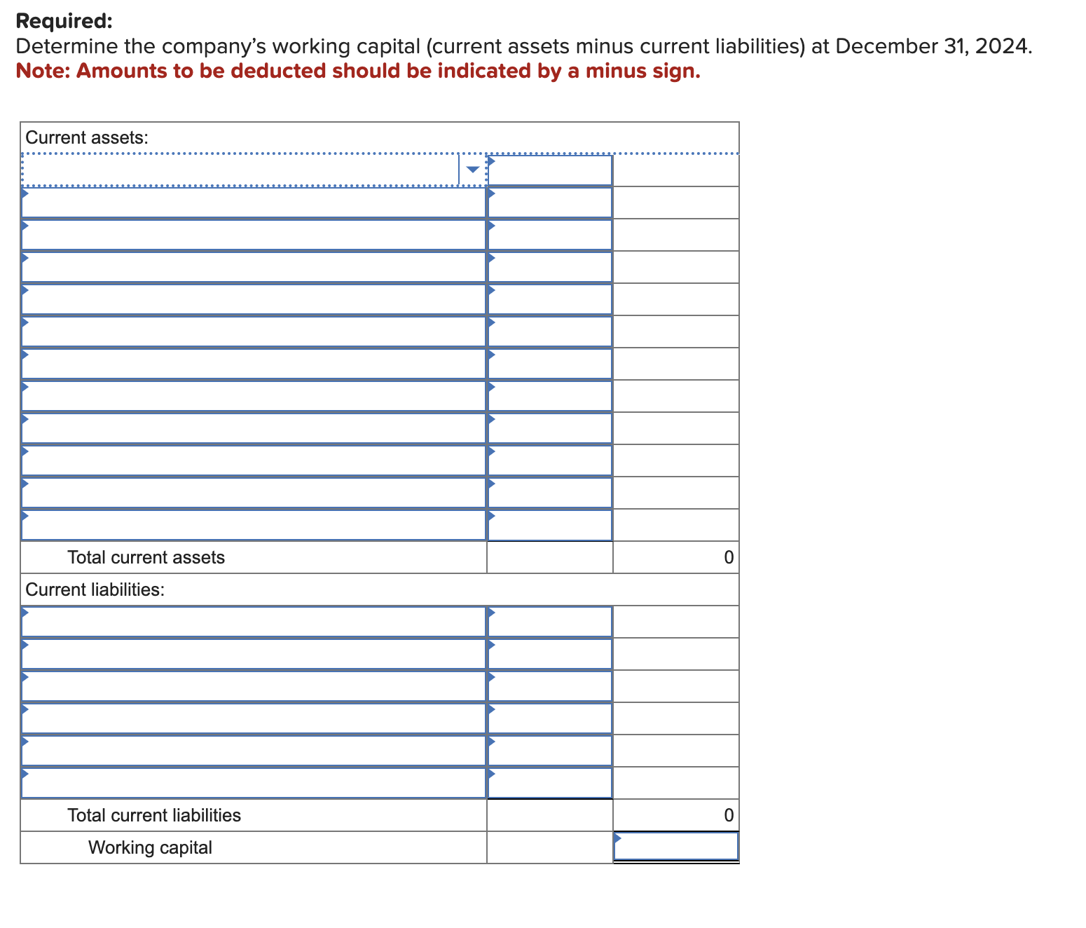 Solved Exercise 3-6 (Algo) Balance sheet; Current versus | Chegg.com