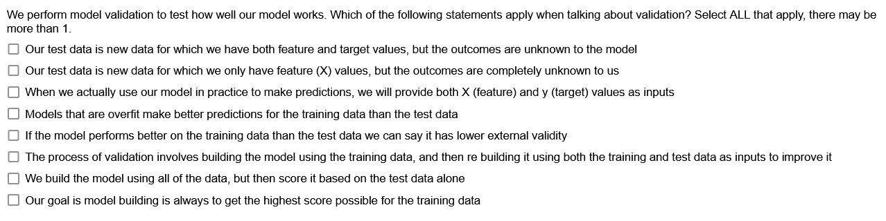 Solved Data Science/Statistics Question. Thank you in | Chegg.com