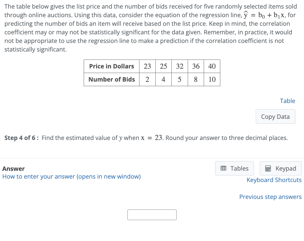 Solved The table below gives the list price and the number | Chegg.com