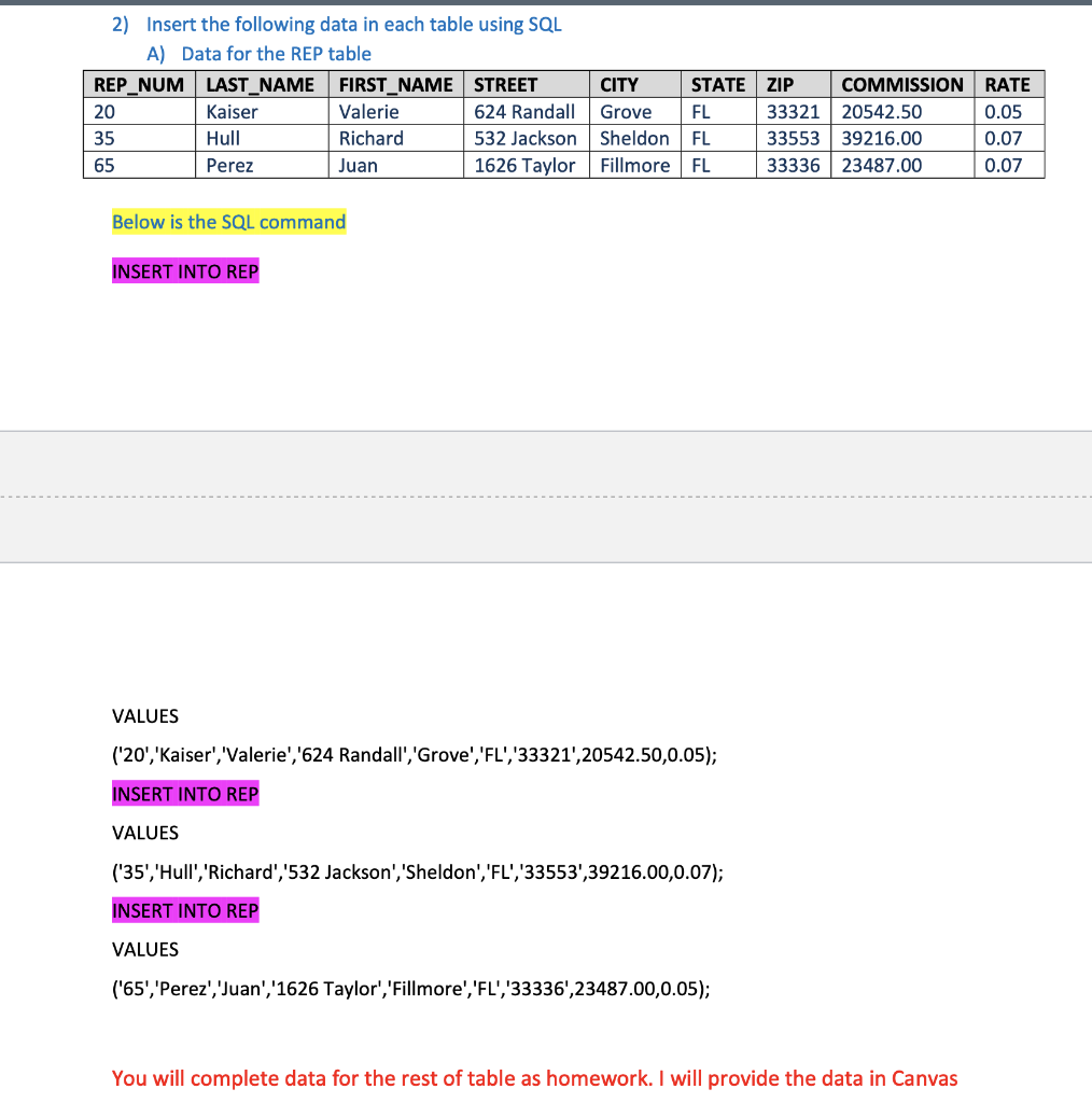 Solved For this lab, we will have to use MySQL. We will be | Chegg.com