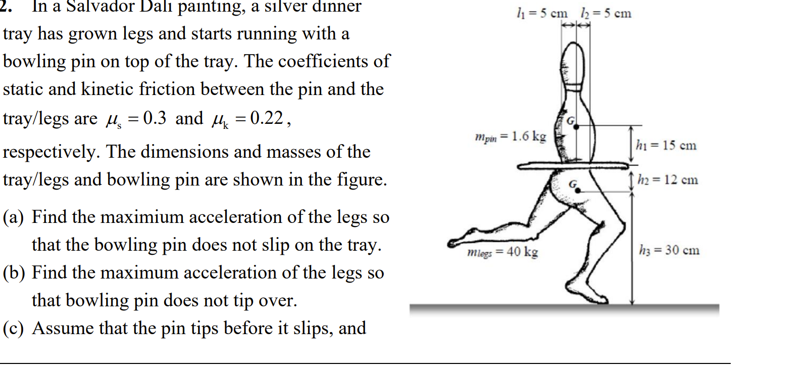 2. In a Salvador Dalı paintıng, a s1lver dinner tray | Chegg.com
