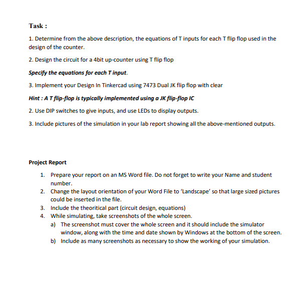 Solved Objective : For this project, the students are | Chegg.com