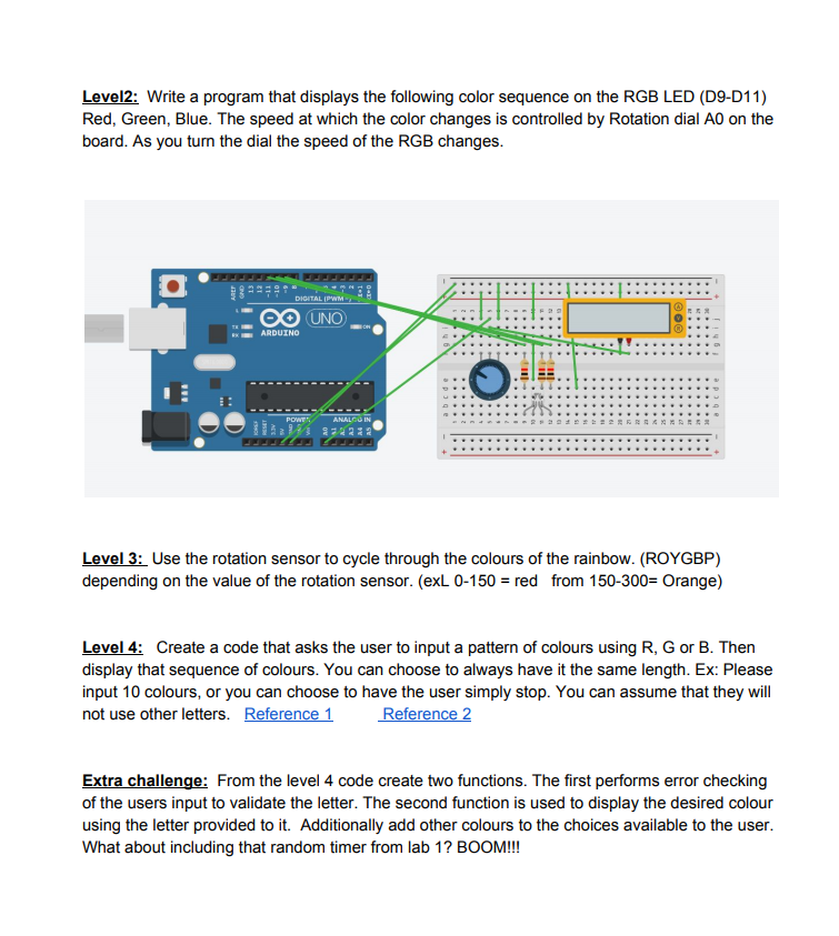 Comp 1045 Lab 3 Circuit Diagram Connect A