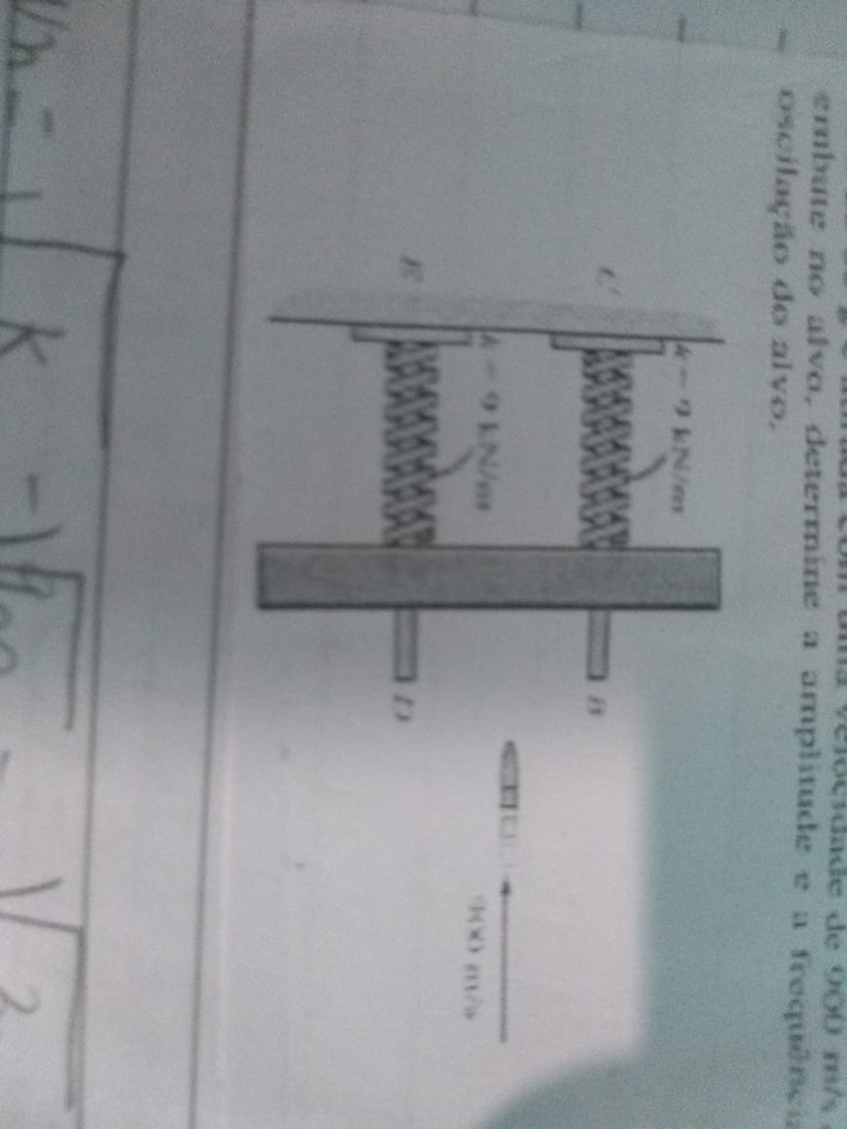 Solved the 3 kg target slides freely along the flat | Chegg.com