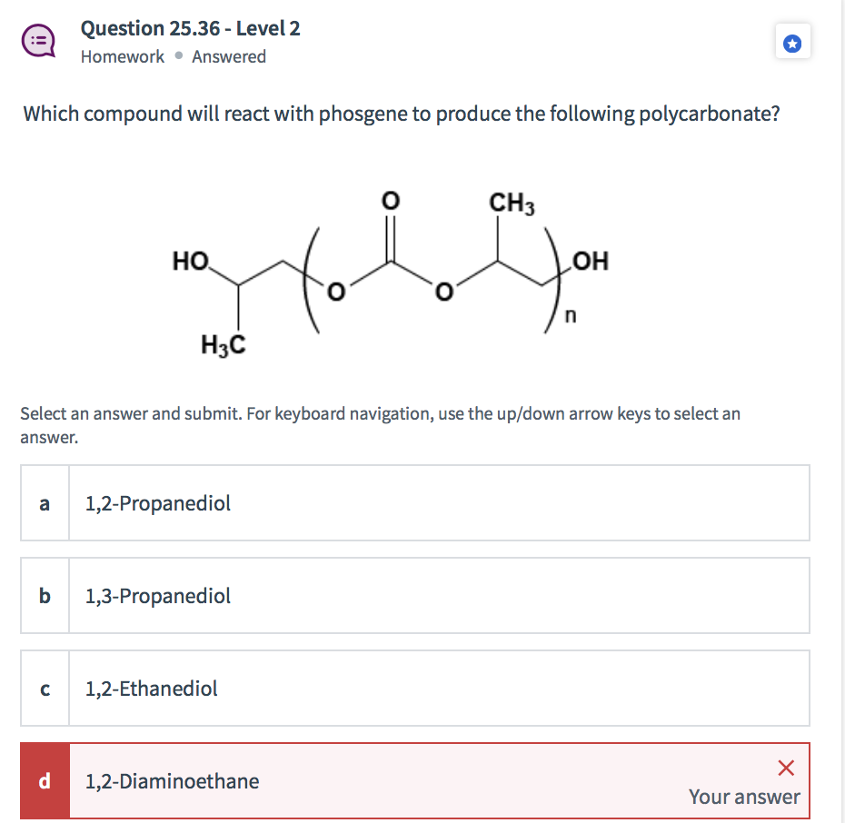 Solved Question 25.36 - Level 2 Homework. Answered Which | Chegg.com Solved Question 25.36 - Level 2 Homework. Answered Which | Chegg.com