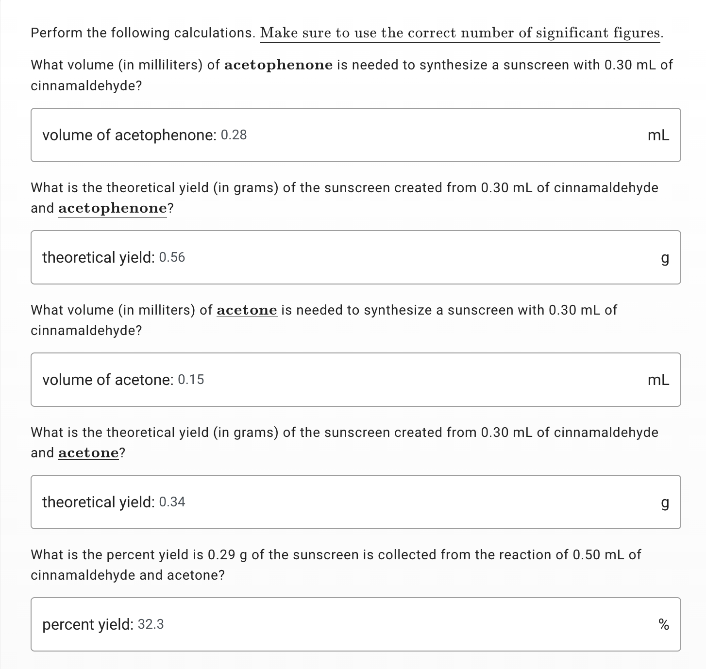 Solved Perform the following calculations. Make sure to use | Chegg.com