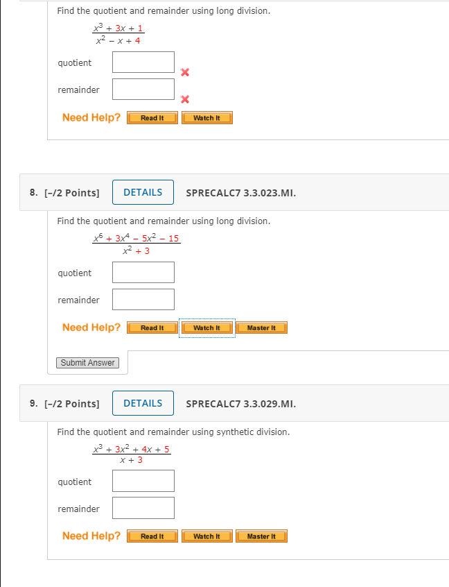 solved-find-the-quotient-and-remainder-using-long-division-chegg