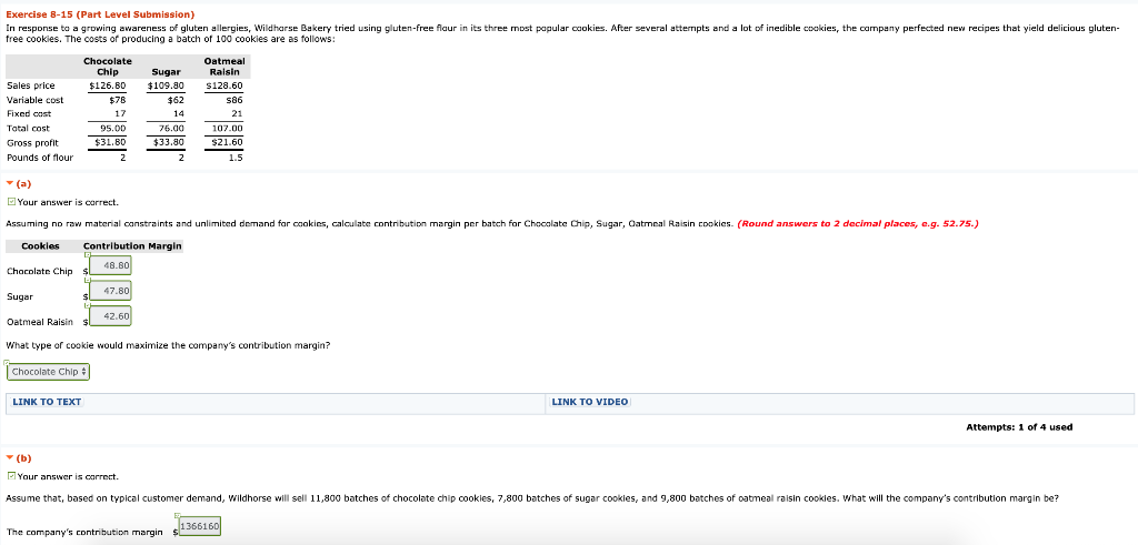 Solved Exercise 8-15 (Part Level Submission) In response to | Chegg.com