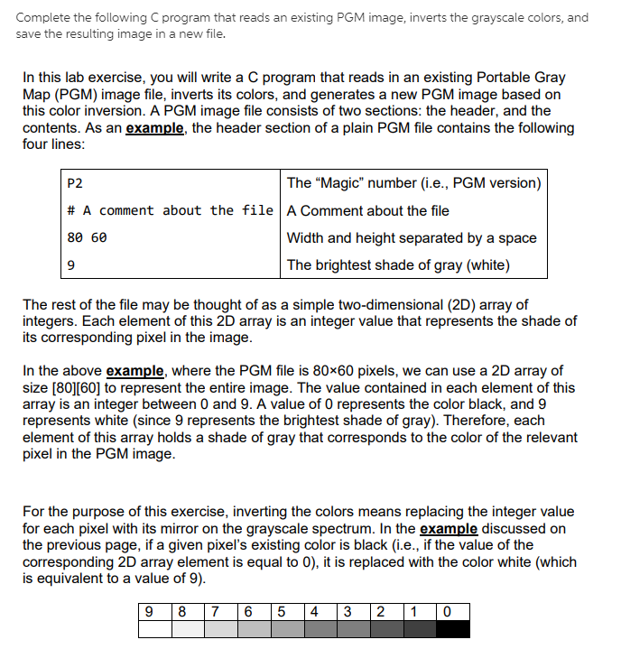 Complete the following program that reads an existing | Chegg.com