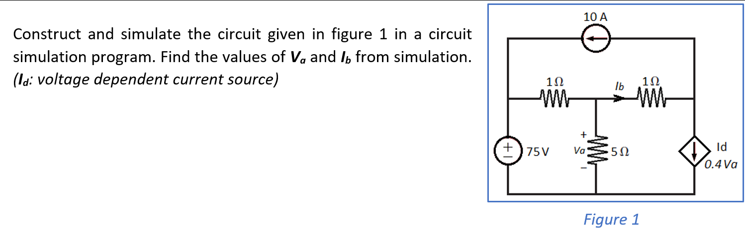 Solved 10 A Construct and simulate the circuit given in | Chegg.com