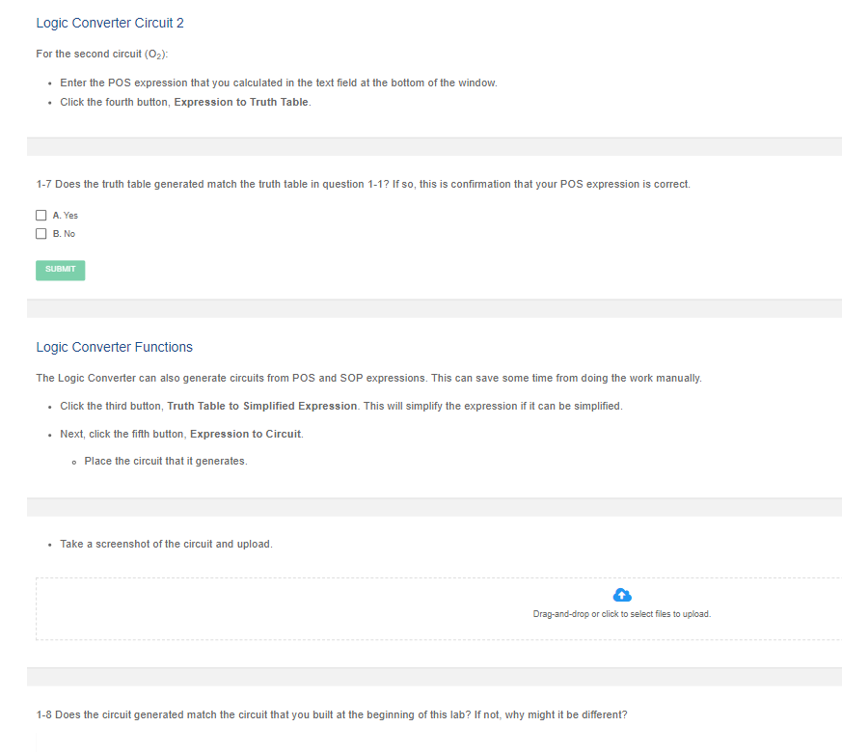 Solved 1-1 Write the SOP and POS Boolean expression derived | Chegg.com