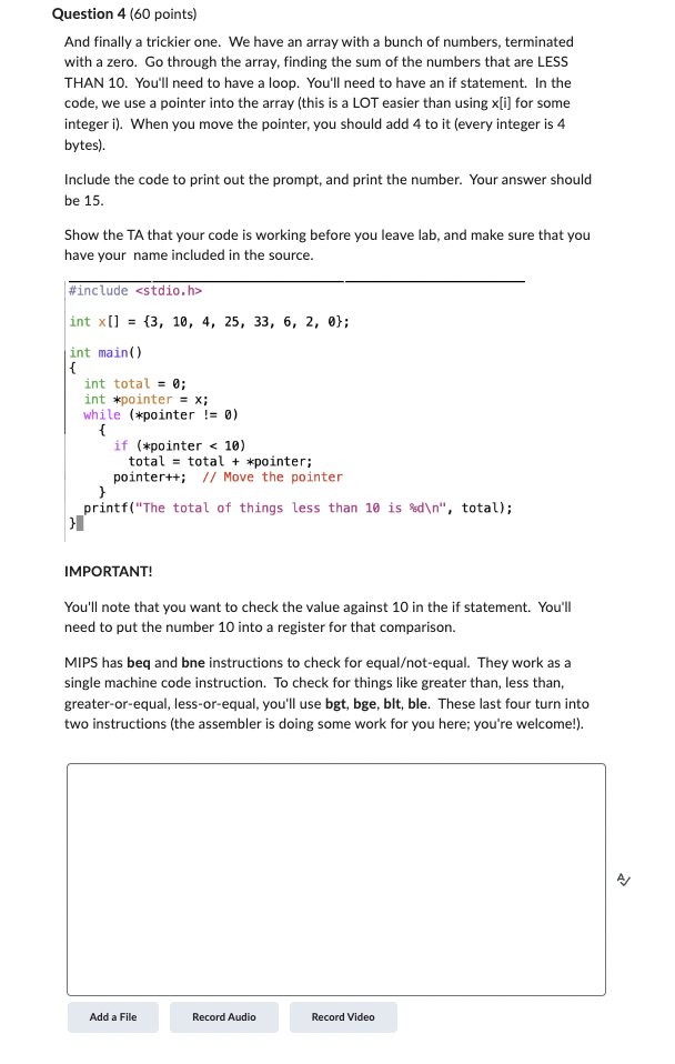 Solved This is everything about the question. You have to | Chegg.com