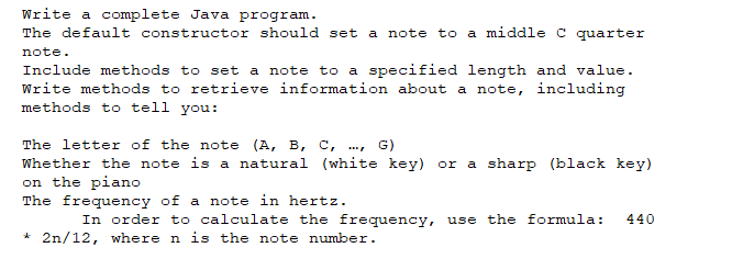 Solved Write a complete Java program. The default | Chegg.com