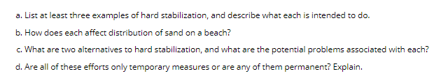 Solved a. List at least three examples of hard | Chegg.com