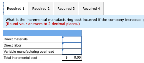 Solved Kubin Company's relevant range of production is | Chegg.com