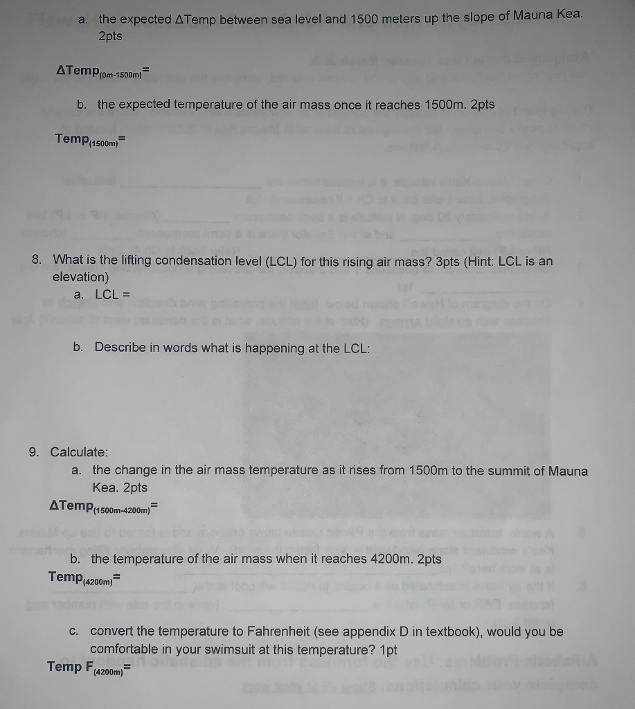 Solved Adiabatic Problems: Use the formulas from the | Chegg.com