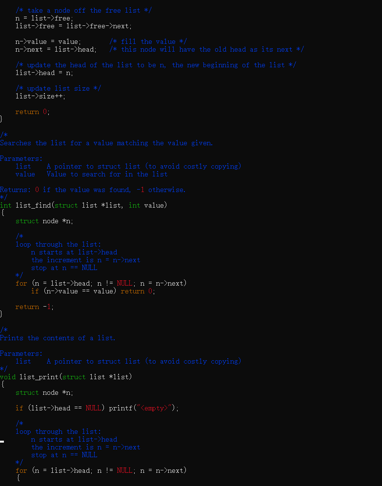 Solved stdout: success This removes the node that the | Chegg.com
