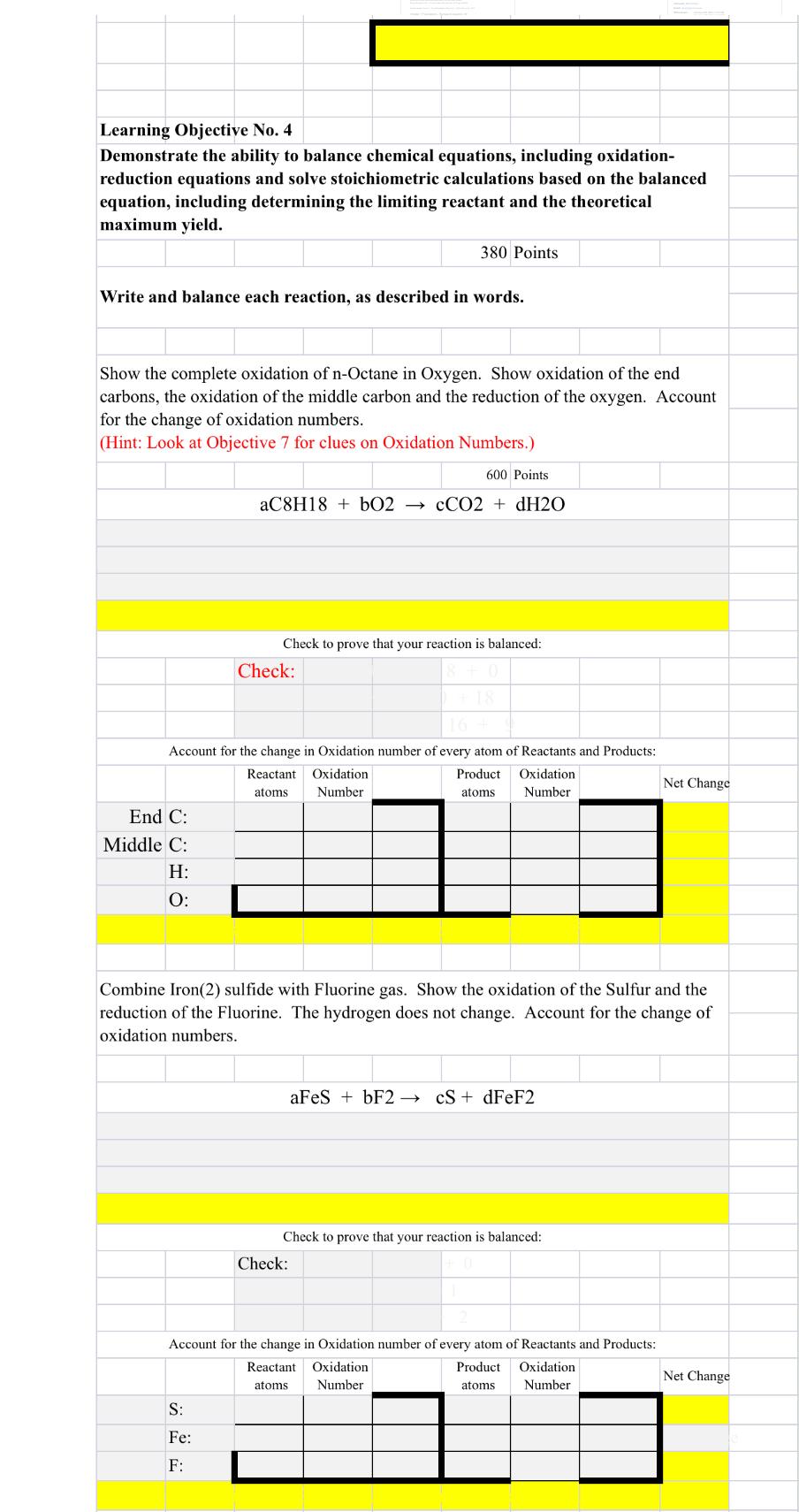 Solved Learning Objective No. 4 Demonstrate the ability to | Chegg.com