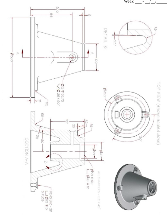 Solved Can you convert it to a solidworks file and share the | Chegg.com