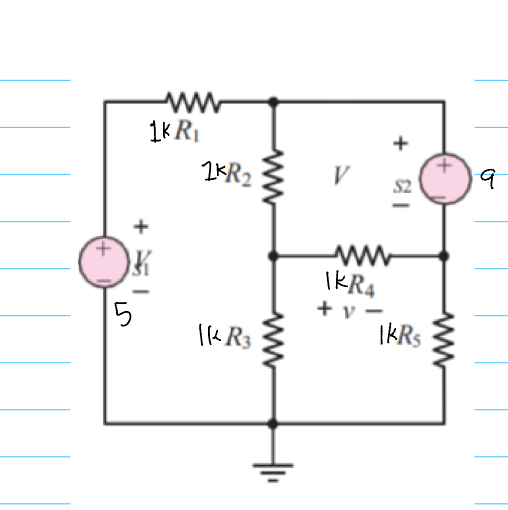 Solved Find Voltage Using Superposition Theorem 