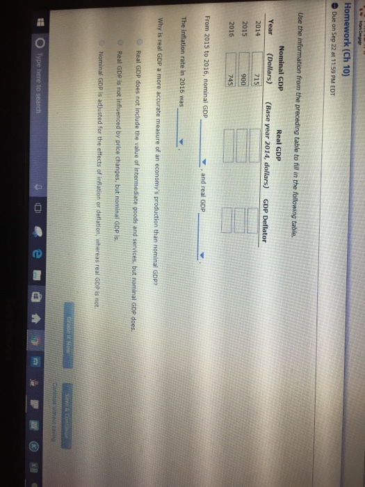 Solved Mework Ch 10 Due On Sep 22 At 11 59 Pm Edt R A Chegg