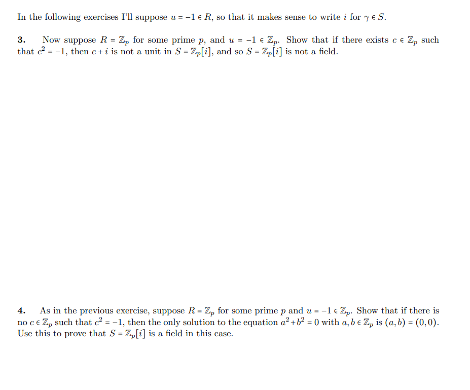 Solved The first few exercises use the following | Chegg.com