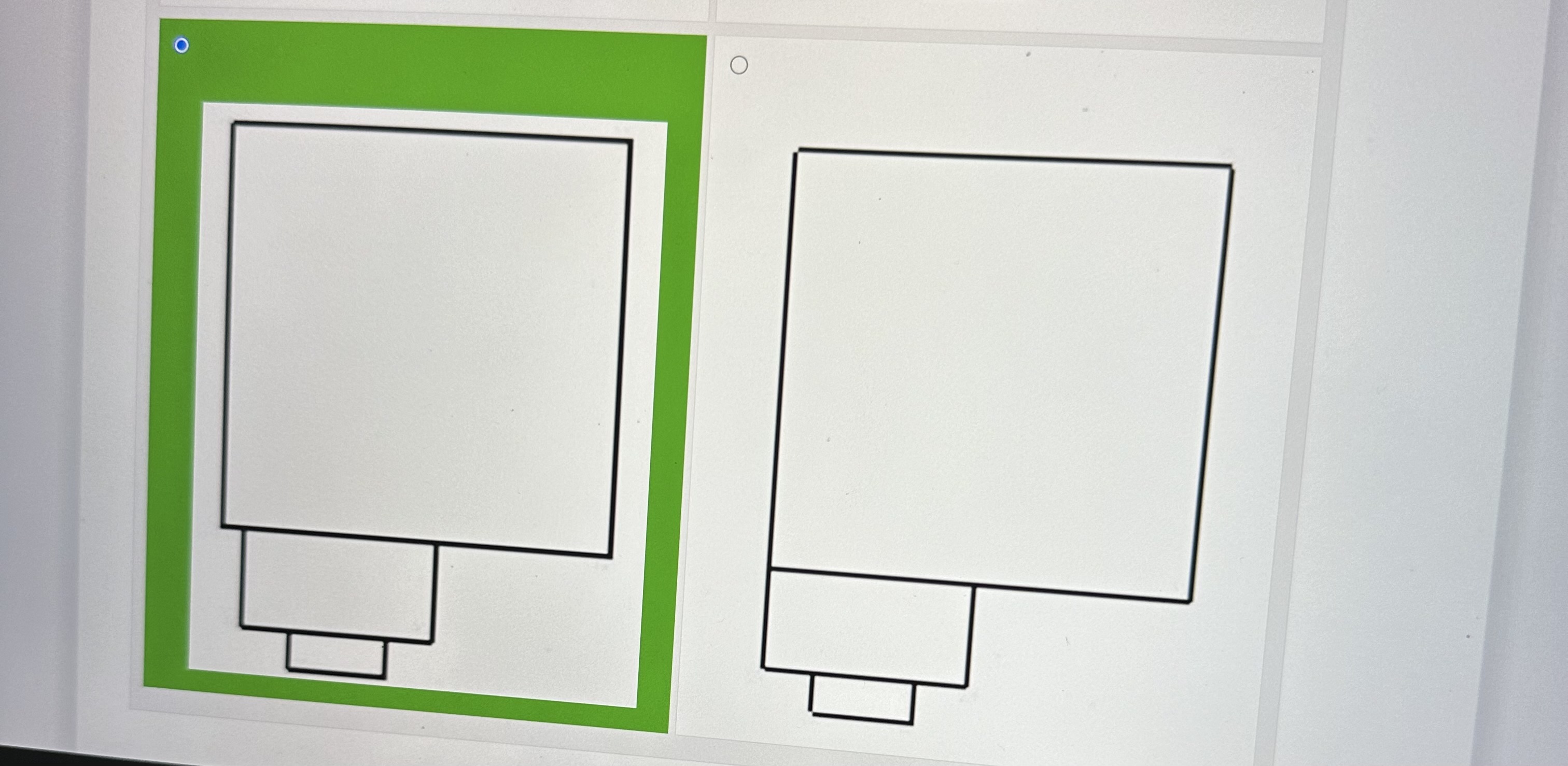 Solved Which is the missing top view? | Chegg.com