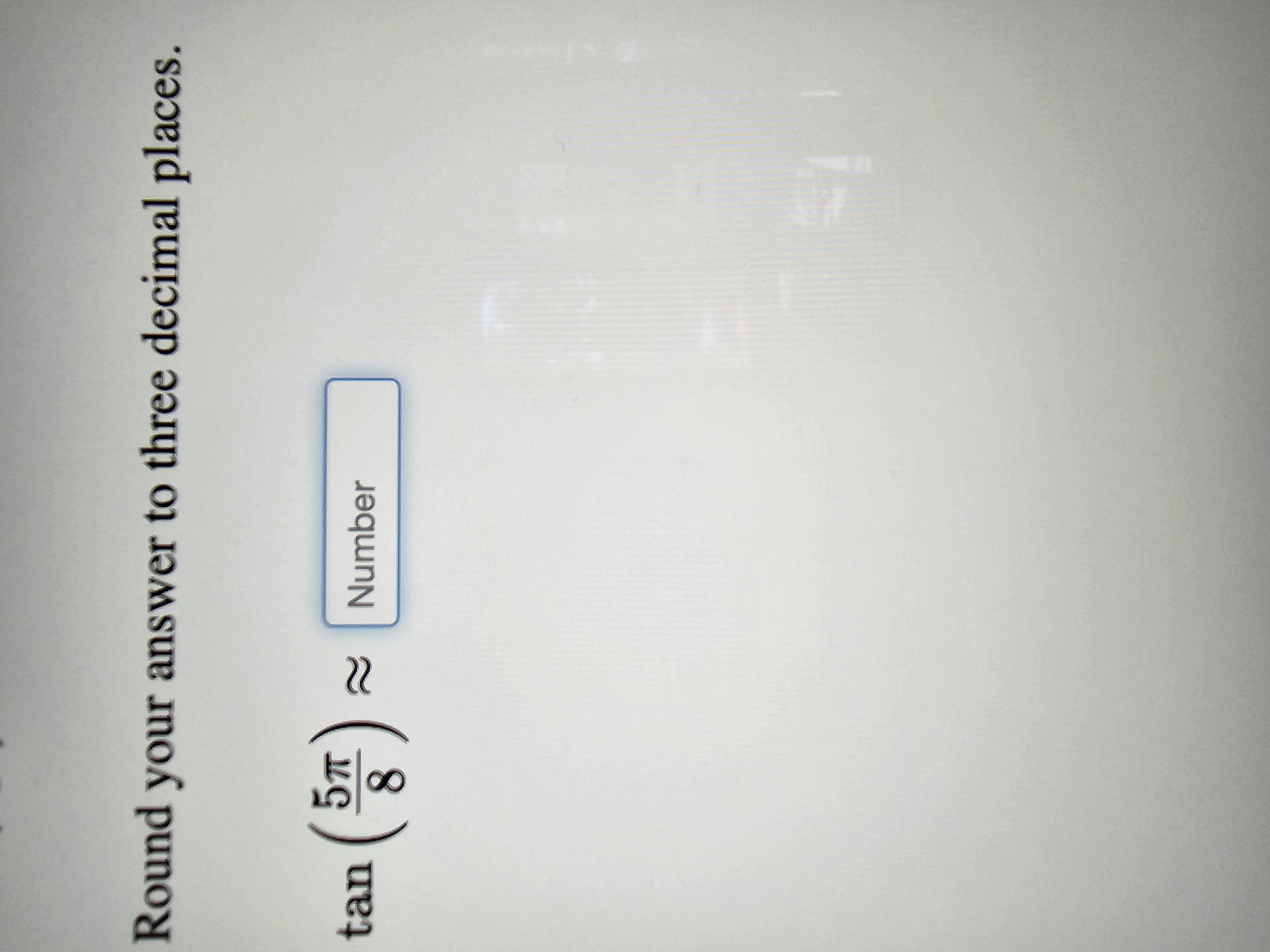 Solved Round your answer to three decimal places. | Chegg.com