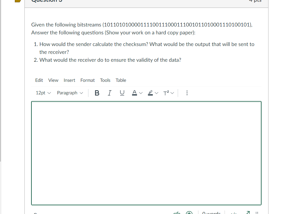 Solved Given the following | Chegg.com